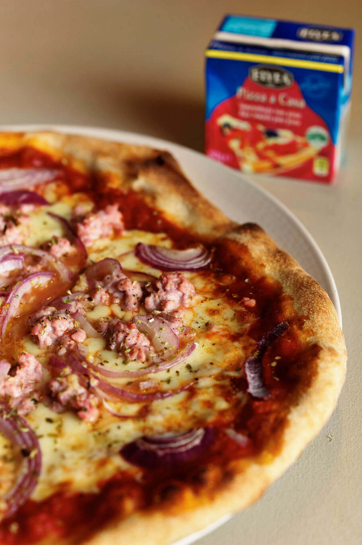 Pizza al tonno fresco - By Elvea ambassador Peppe - recept