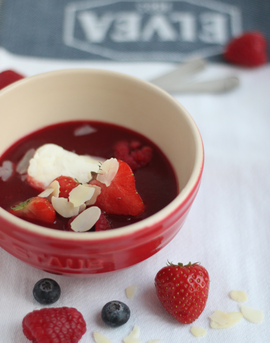 Dessertsoepje van tomaat en rode vruchten - Recepten van onze ELVEA ...