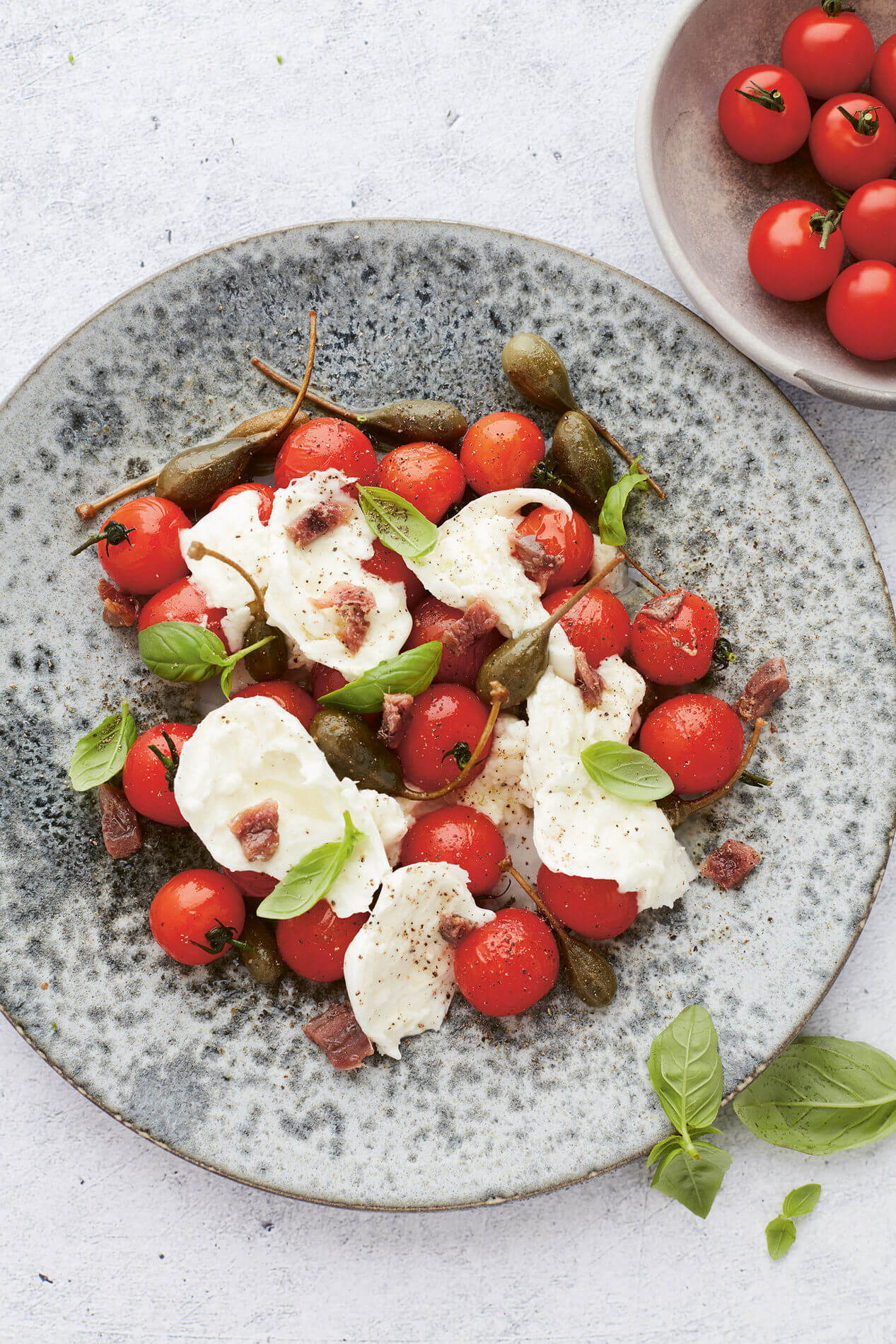 Salata caprese - Italia al pomodoro - recept